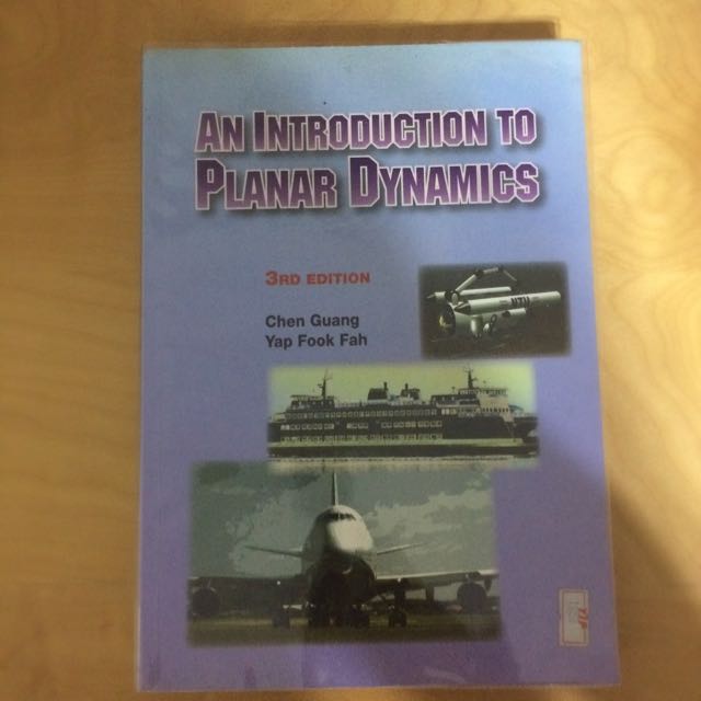 MA1001 NTU Textbook: An Introduction To Planar Dynamics, Hobbies & Toys ...