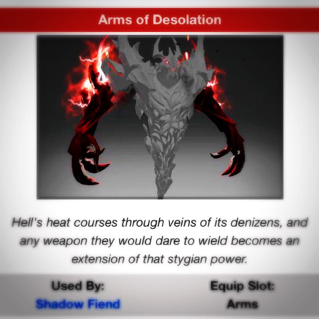 Arms Of Desolation, Hobbies & Toys, Toys & Games on Carousell