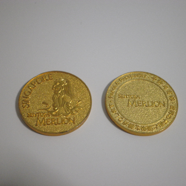 BN Sentosa Merlion Prosperity Coin, Everything Else on Carousell