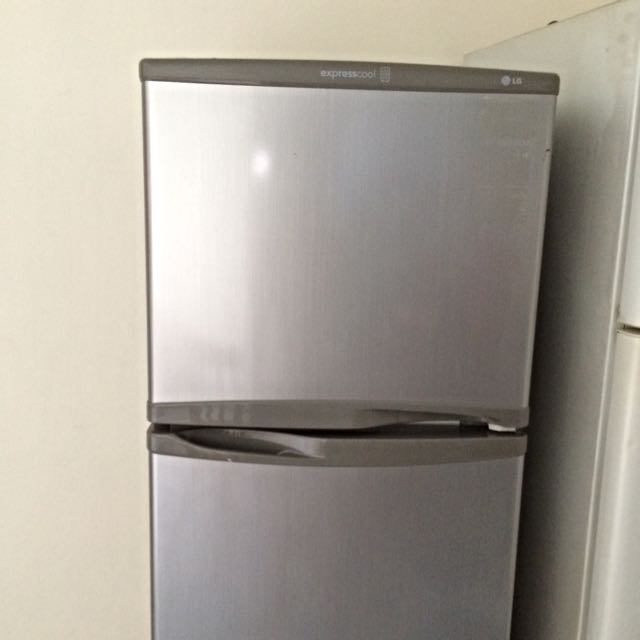LG Express Cool GR-232SV 2 Door Fridge Silver Mint Condition, TV & Home ...
