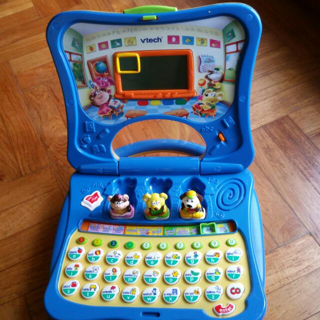 Vtech Letter Fun Laptop, Hobbies & Toys, Toys & Games on Carousell