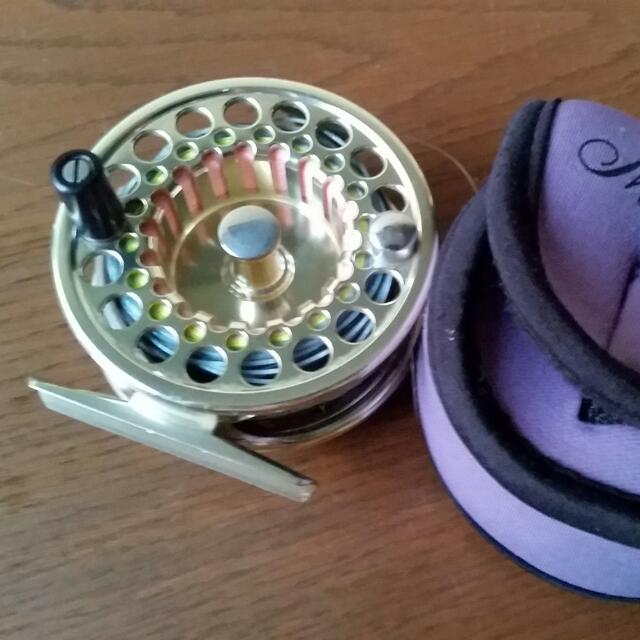 Marryat M2 Large Arbor FlyFishing Reel With Backing, Sports Equipment ...
