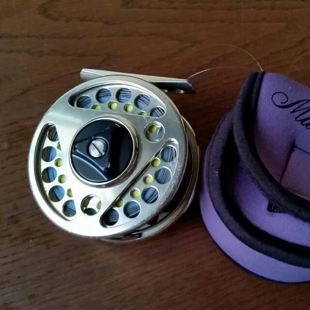 Marryat M2 Large Arbor FlyFishing Reel With Backing, Sports Equipment ...