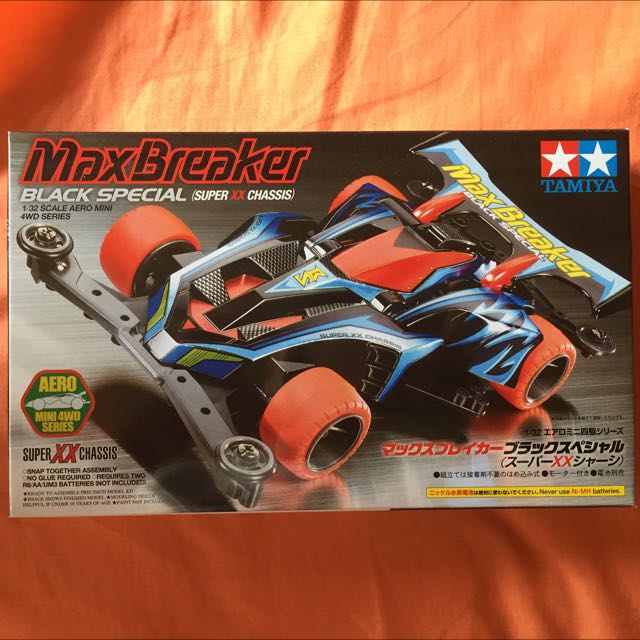 Clearing Sale Tamiya Mini 4wd Max Breaker Black Special, Hobbies & Toys ...