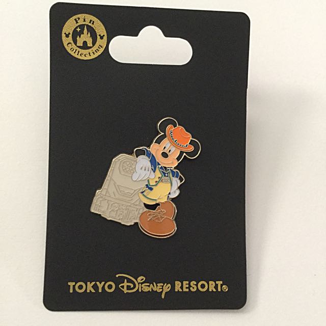 AUTHENTIC Disney Mickey Mouse Pin, Hobbies & Toys, Toys & Games on ...