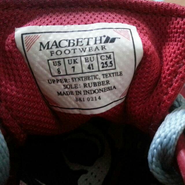 Macbeth Vegan Red, Men's Fashion, Footwear, Dress Shoes on Carousell