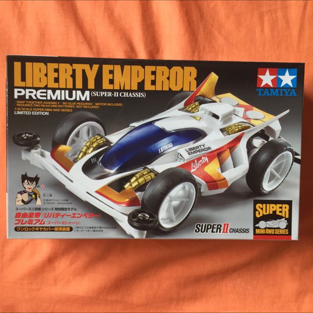Clearing Sale Tamiya Mini 4wd Liberty Emperor Premium, Hobbies & Toys ...
