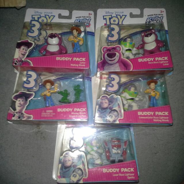 Toy Story Buddy Packs, Hobbies & Toys, Toys & Games on Carousell