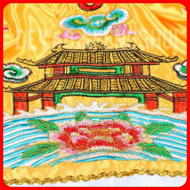 BN Buddha Shrine Spiritual Deities Auspicious Embroidered Religious ...