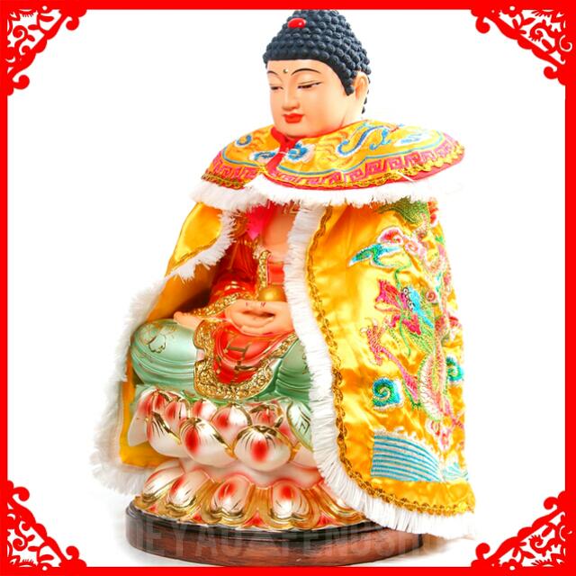 BN Buddha Shrine Spiritual Deities Auspicious Embroidered Religious ...