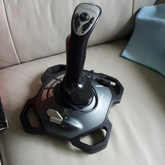 Logitech Force 3d Pro Force Feedback Joystick, Hobbies & Toys, Toys ...