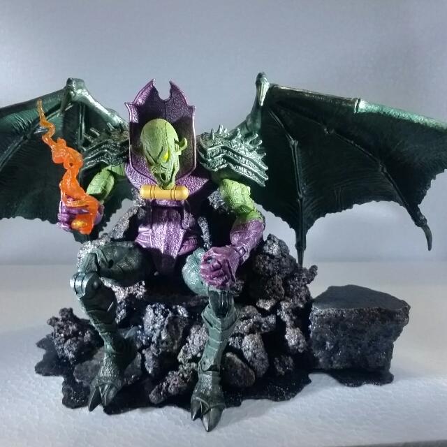 Marvel Legends Annihilus BAF Repaint With Custom Asteroid Throne ...