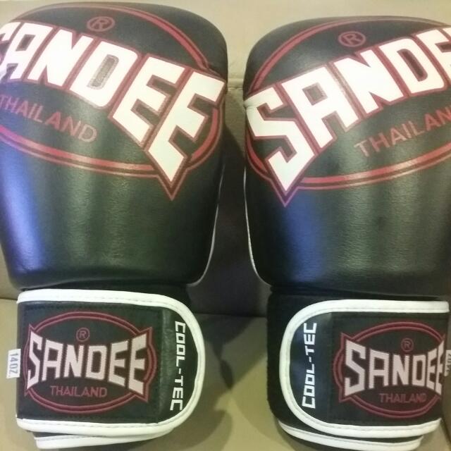 Original Sandee Muay Thai Gloves 14oz, Sports Equipment, Sports & Games ...