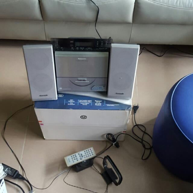 Panasonic Sc-en7 Cd Stereo System, Computers & Tech, Parts ...