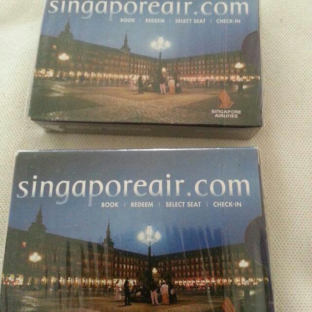 SIA Playing Cards. 100 % New. Collector Items. (2set @$20), Sports ...