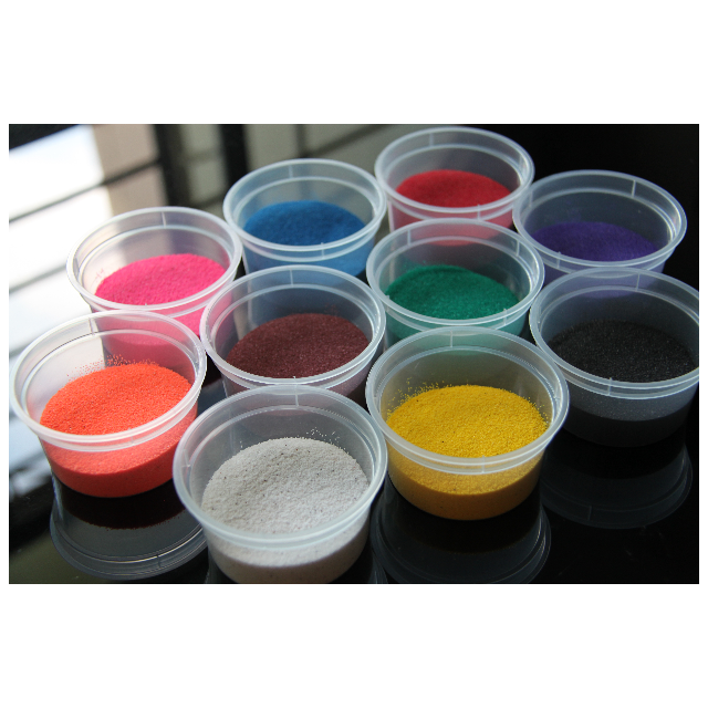 Coloured Sand/ Glass Deco Paint (Translucent Paint), Hobbies & Toys ...
