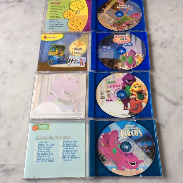 Original Barney VCD, Hobbies & Toys, Toys & Games on Carousell