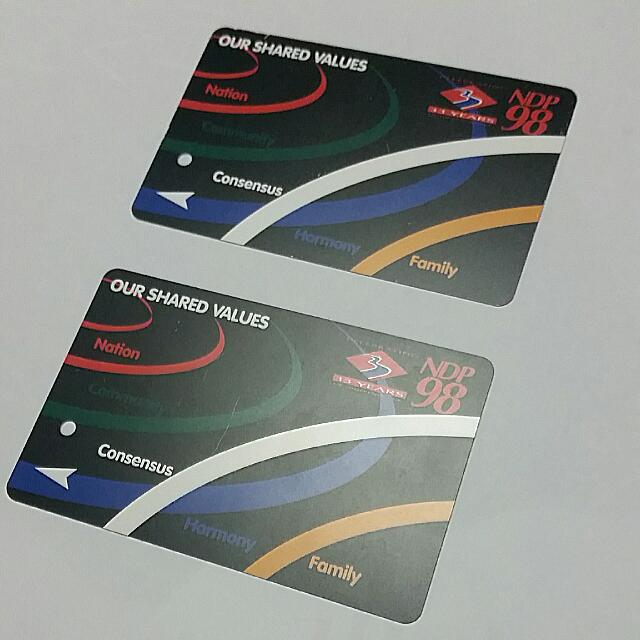 Limited Edition Transitlink Cards NDP 98', Hobbies & Toys, Memorabilia ...