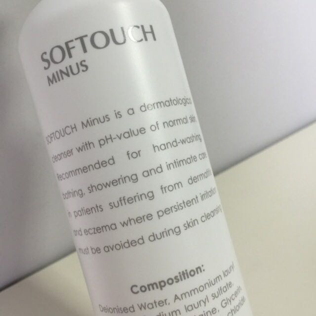 Softtouch Minus Dermatological Cleanser 500ml, Babies & Kids, Nursing ...