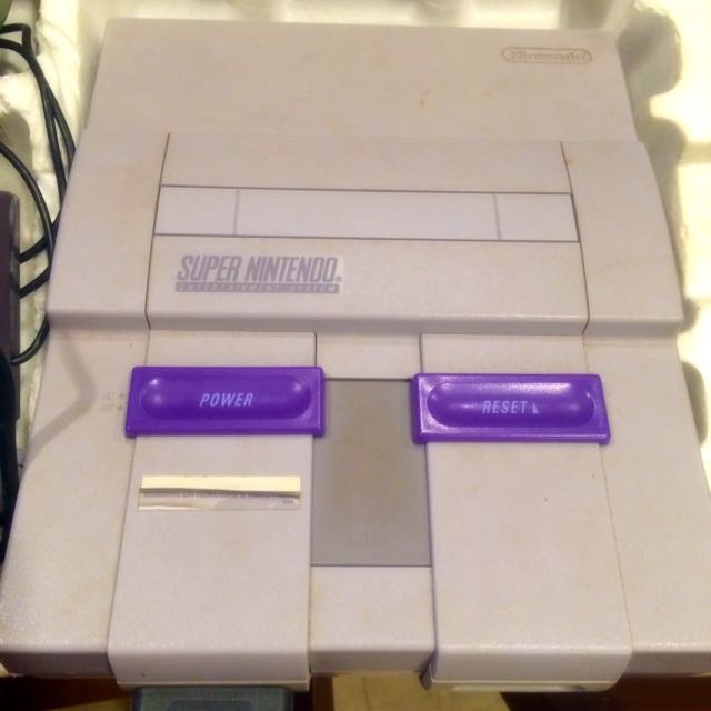Vintage Super Nintendo Console, Hobbies & Toys, Memorabilia ...