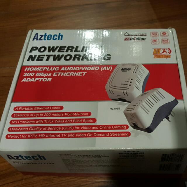 Aztech Powerline Networking, Computers & Tech, Parts & Accessories ...