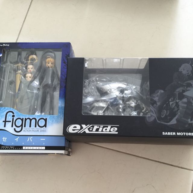 Figma Saber Zero and Motored Cuirassier, Hobbies & Toys, Toys & Games ...