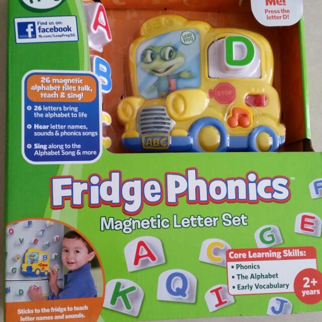 Leapfrog Fridge Phonics, Hobbies & Toys, Books & Magazines, Children's ...