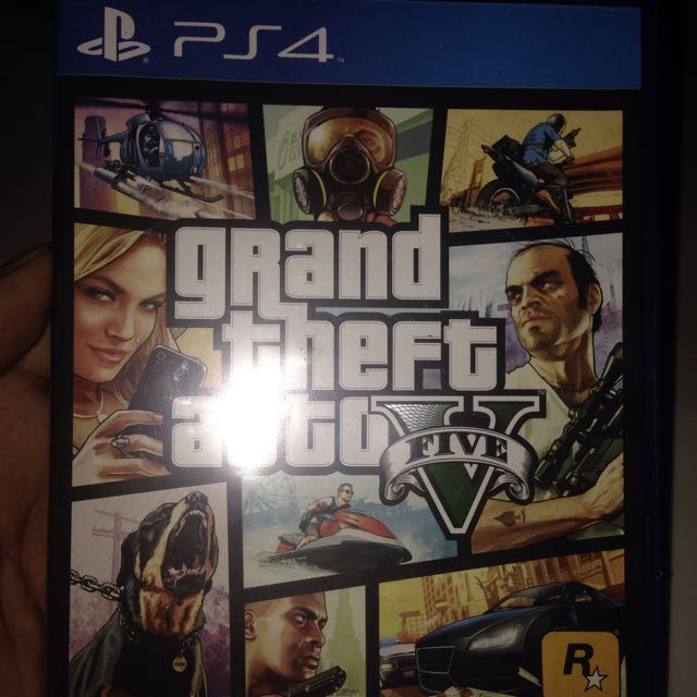 PS4 GTA V, Hobbies & Toys, Toys & Games on Carousell