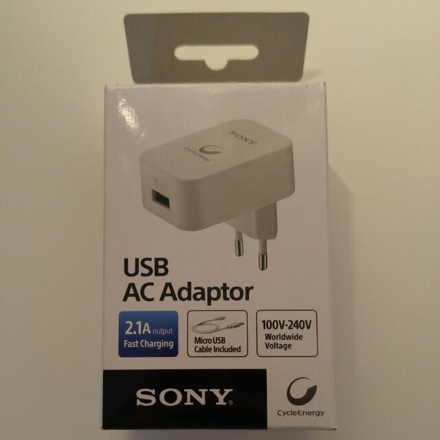Sony Fast Charger (2015), Computers & Tech, Parts & Accessories, Cables ...