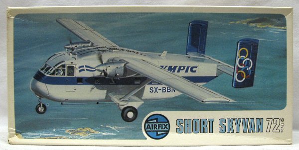 vintage Airfix 1/72 scale Short Skyvan, Hobbies & Toys, Toys & Games on ...