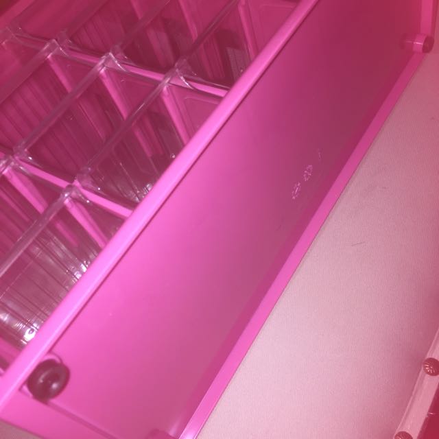 Beautiful pink Storage Unit For Cosmetics Or jewelries, Women's Fashion ...