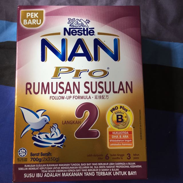 Nan Pro 2, Babies & Kids, Nursing & Feeding, Weaning & Toddler Feeding ...