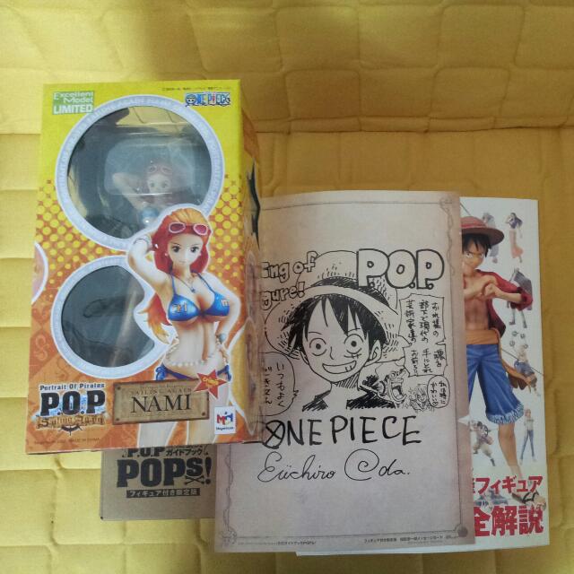 PVC - Nami (Crimin Ver) / One Piece Official Guide Book With Nami Bonus ...