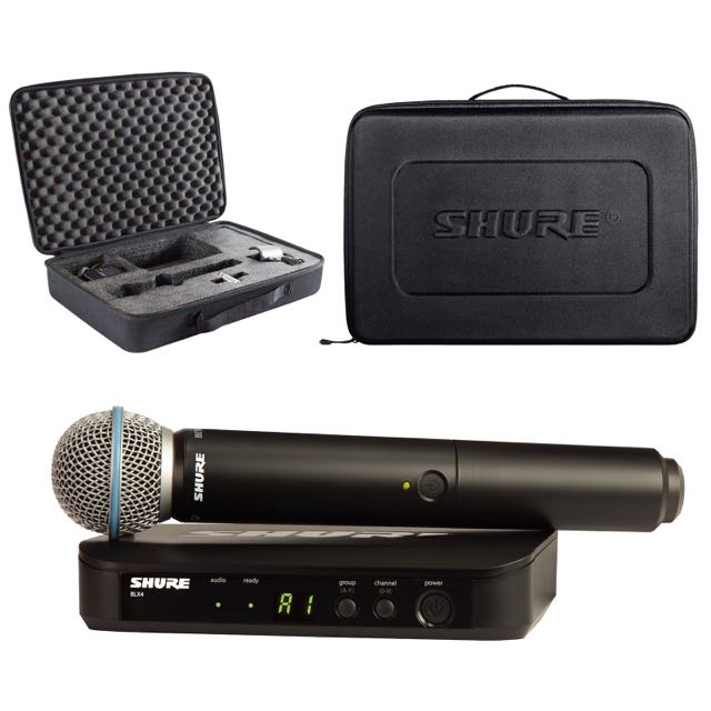 SHURE BLX24R/BETA58, Hobbies & Toys, Music & Media, Music Accessories ...