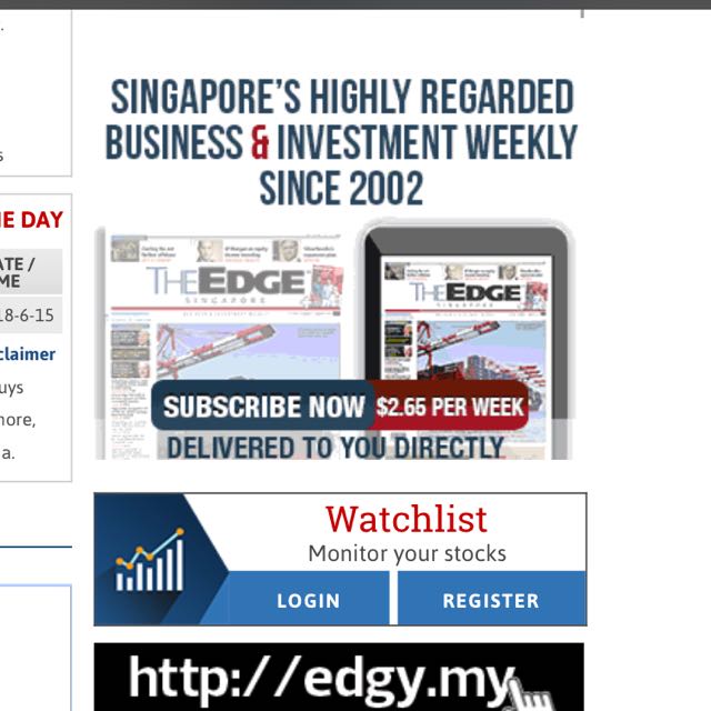 The Edge Singapore Digital Subscription For 1 Year, Computers & Tech ...