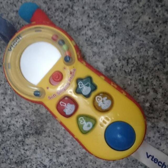 VTech Soft Singing Phone, Hobbies & Toys, Toys & Games on Carousell