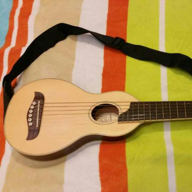 Washburn Rover RO10 Travel Acoustic Guitar, Music & Media on Carousell