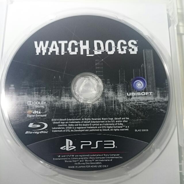 Watch Dogs PS3, Hobbies & Toys, Toys & Games on Carousell