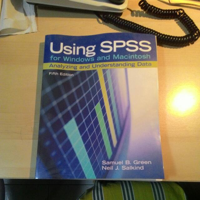 Using SPSS for Windows And Macintosh, Computers & Tech, Office & Business Technology on Carousell