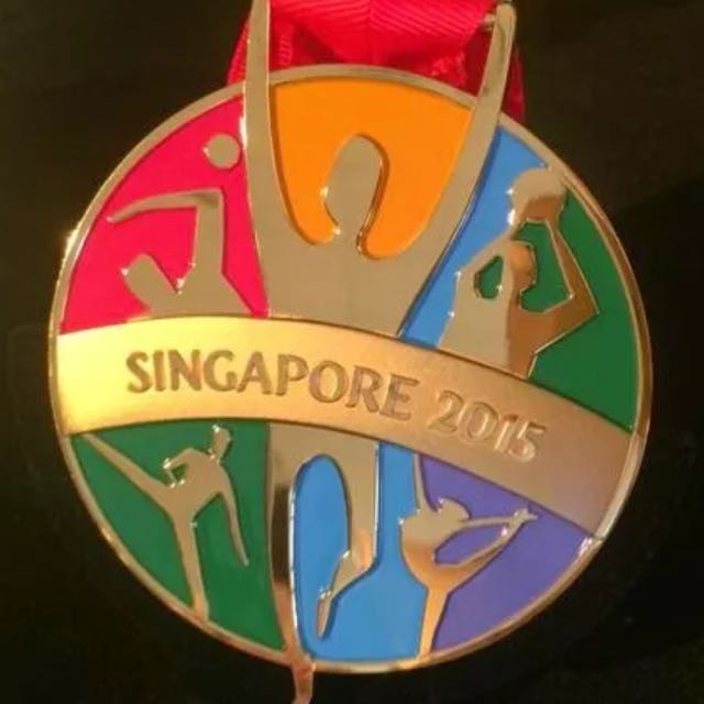 Medal from 2015 28th Sea Games Closing Ceremony Singapore Medallion ...