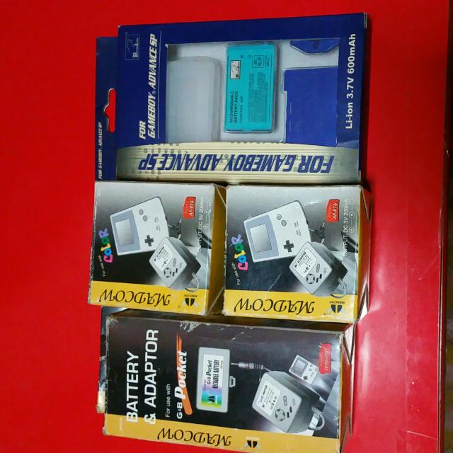 Game boy power Charger batteries And Adaptors, Hobbies & Toys, Toys ...