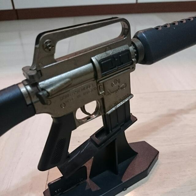 M16A1 5.56mm Machine Gun Model, Hobbies & Toys, Toys & Games on Carousell