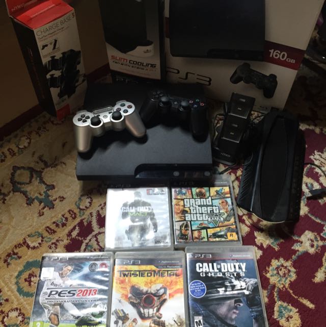 Ps3 Full Set, Computers & Tech, Parts & Accessories, Cables & Adaptors ...