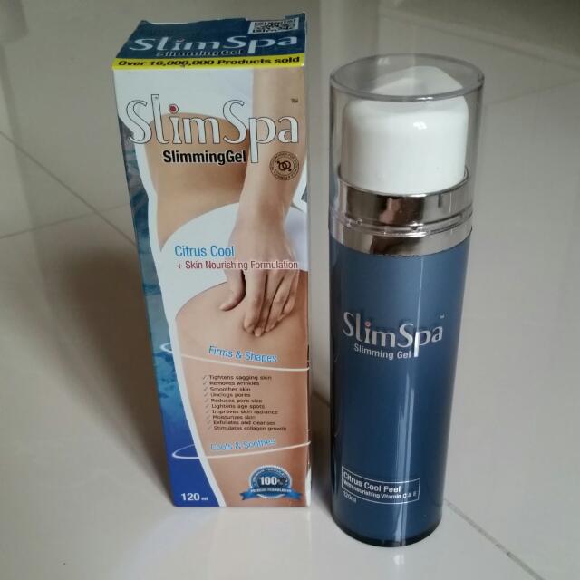 SlimSpa Slimming Gel Citrus Cool + Skin Nourishing Formulation 120ml ...