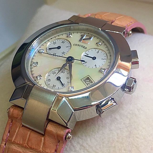 Concord Women's La Scala Chronograph Diamond Watch(W0284), Luxury ...