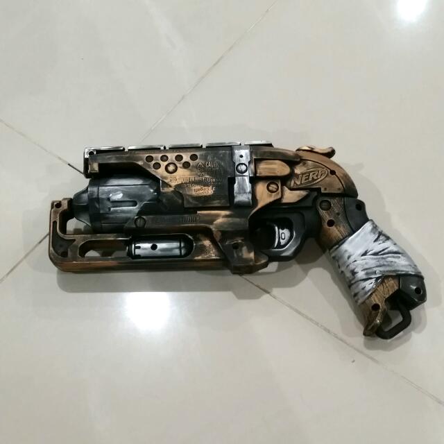 Custom-Painted Nerf ZS Hammershot, Hobbies & Toys, Toys & Games on ...