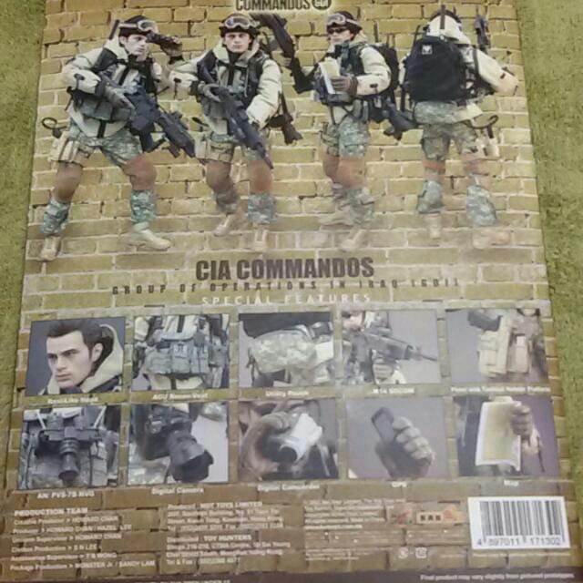 Hot Toys CIA Commandos, Hobbies & Toys, Toys & Games on Carousell