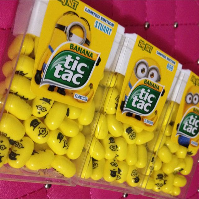 Minions Tic Tac, Everything Else on Carousell