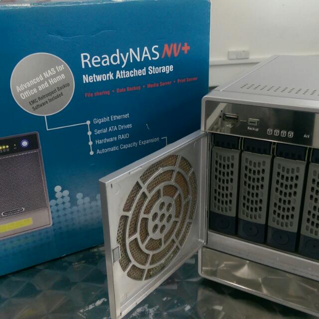 ReadyNas 4bays NAS RND 4000, Computers & Tech, Parts & Accessories, Networking on Carousell