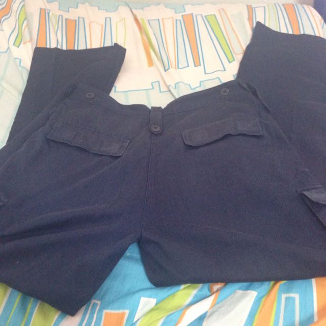 SCDF BLUE PANTS SIZE M, Men's Fashion, Bottoms, Trousers on Carousell